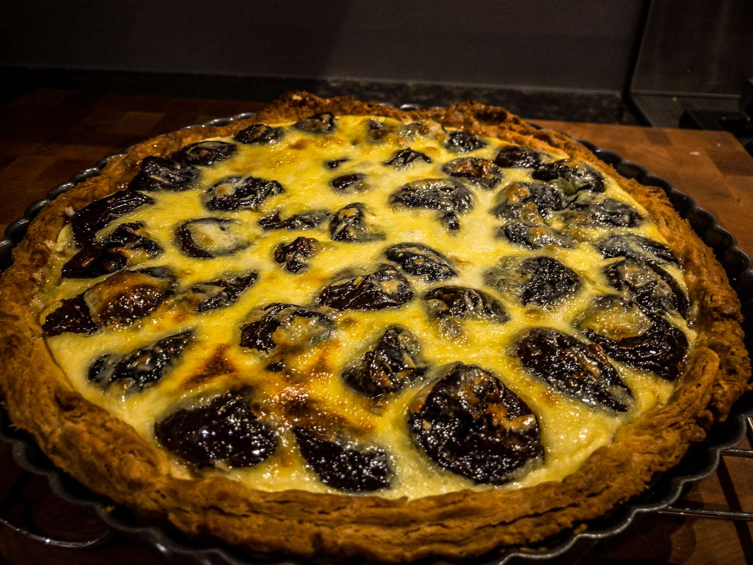 French Prune Tart | Searching4Zen